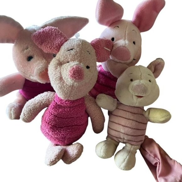 Disney | Toys | Assorted Plush Piglets Bundle | Poshmark